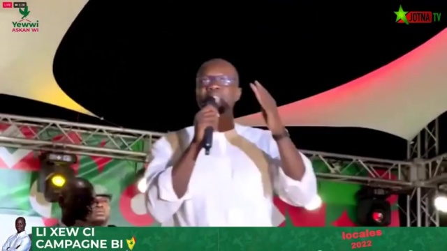 Meeting De La Coalition Yewwi Askan Wi à Mbour Le Discours De Ousmane