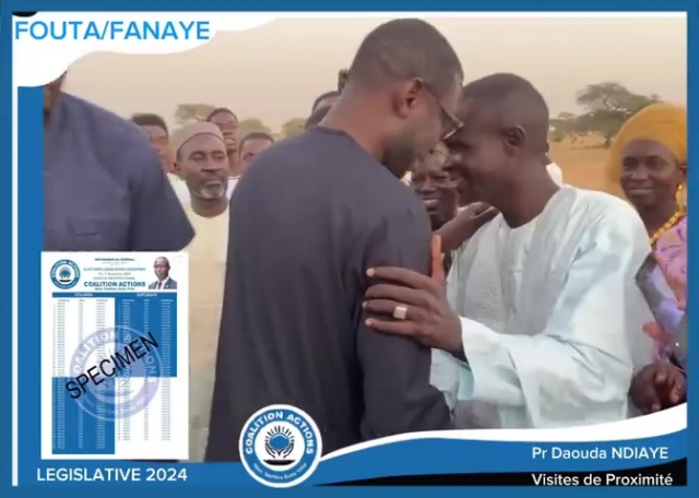 La Coalition Actions du Pr. Daouda Ndiaye en campagne à Fanaye : Une ...