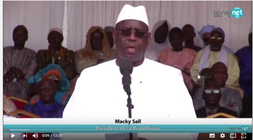 Inauguration centrale électrique des ICS Indorama de Mboro : Macky Sall ...