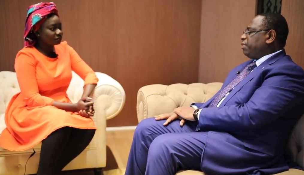Entretien avec le Président sénégalais Macky Sall sur le numérique avec ...