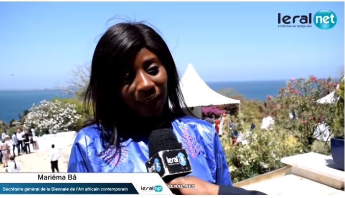 Marième Bâ:"Cette 13e Biennale de l'Art africain contemporain participe ...