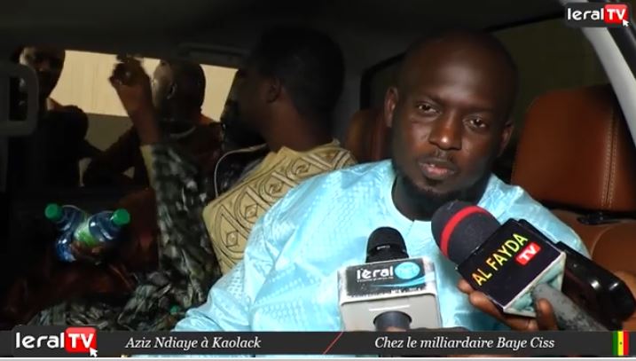 Vidéo-Abdou Aziz Alé Ndiaye : "Baye Ciss est une référence pour la jeunesse sénégalaise"