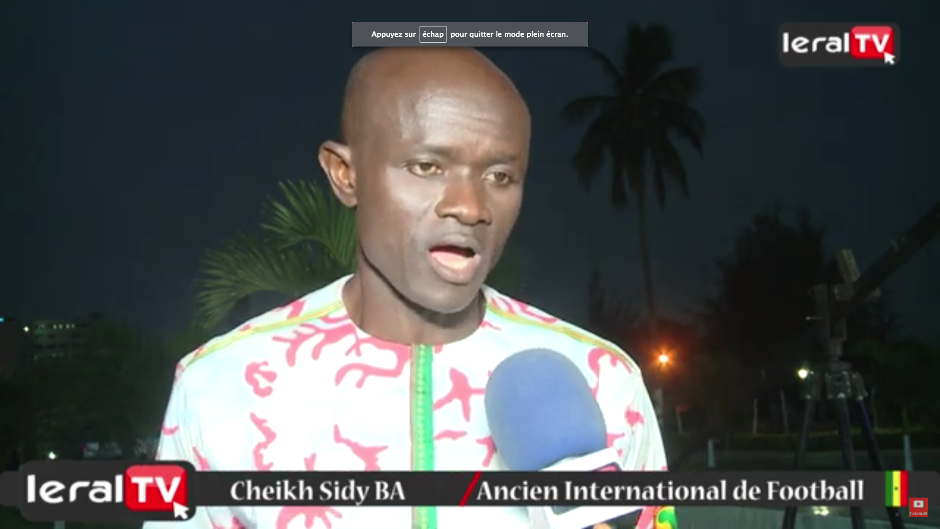 VIDEO - Cheikh Sidy Bâ : "Le retour de Sadio Mané sera une plus-value ...
