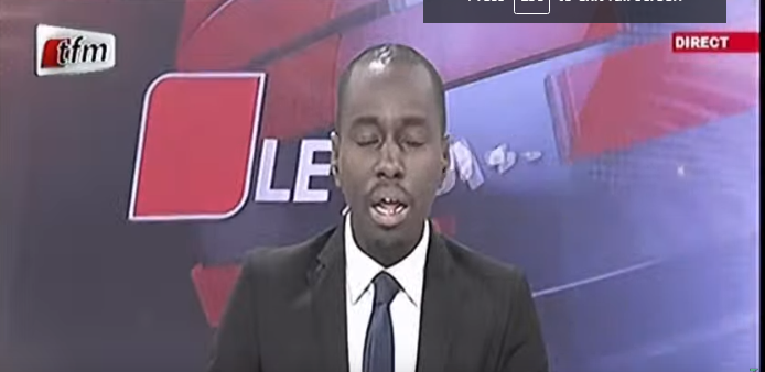 Journal du 20 heures de la TFM