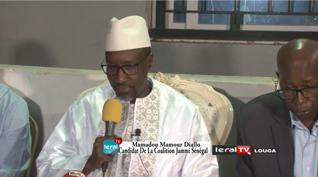 Louga Locales 2022 : Mamadou Mamour Diallo, candidat malheureux félicite son bourreau