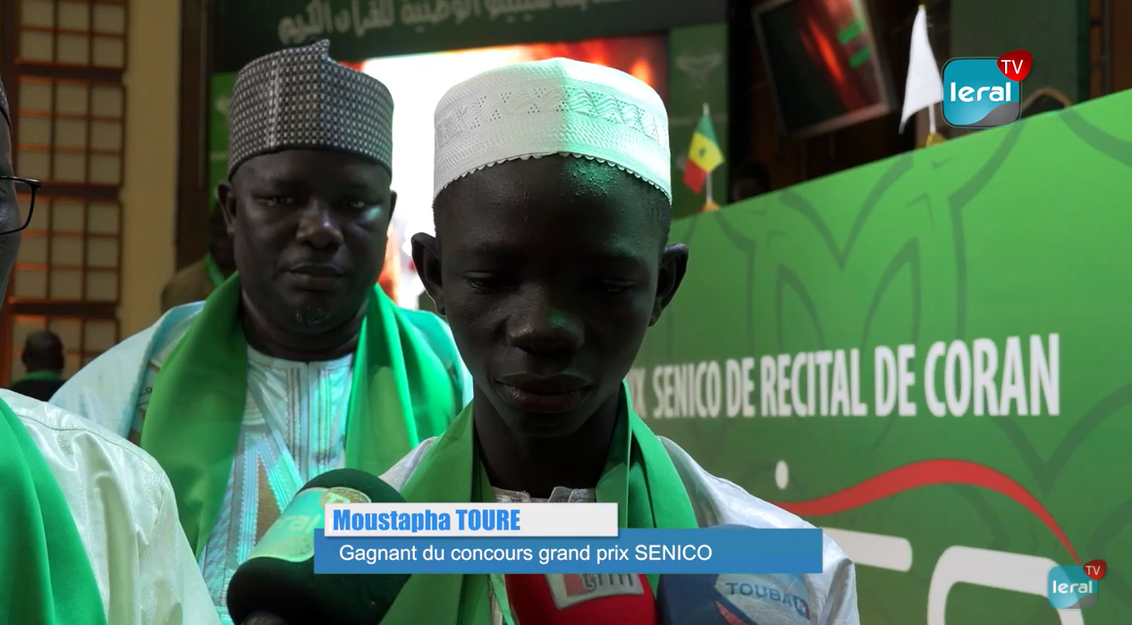 Grand prix Senico: Le lauréat Moustapha Touré, le Coran au cœur