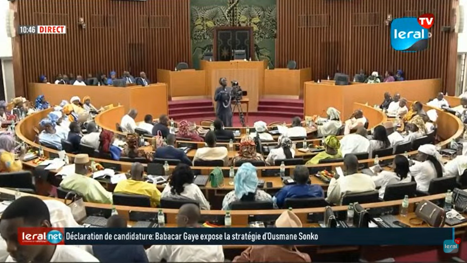 SUIVEZ EN DIRECT SUR LERAL TV L'INSTALLATION DE LA 14e LÉGISLATURE DE L ...