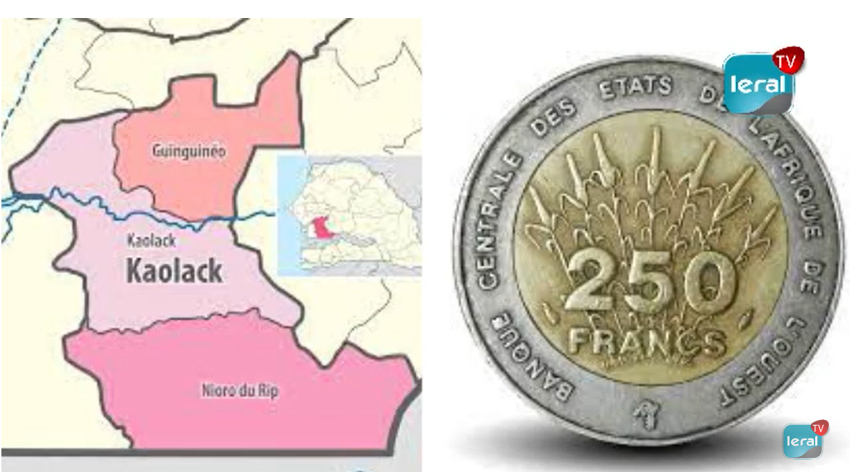 Incroyable ! La pièce de 250 FCfa est refusée à Kaolack depuis 1 an ...