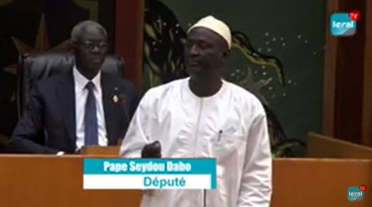 Assemblée nationale : Pape Seydou Dabo magnifie les efforts de Macky ...