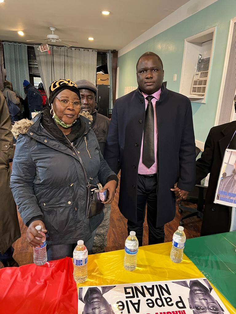 New York : Déthié Fall lance la grande mobilisation du 30 décembre et ...