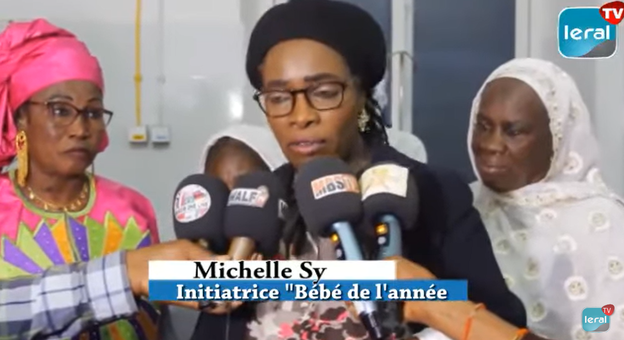 Saint-Louis : Remise de cadeaux au premier bébé de l'année, Michelle Sy ...