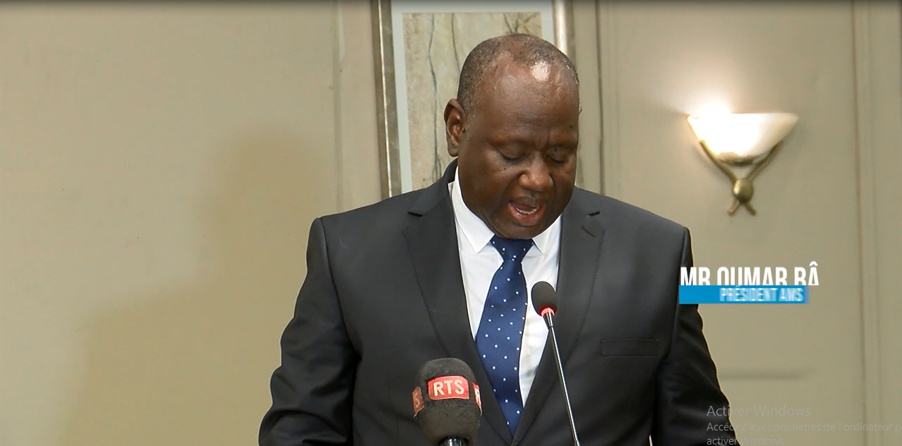 Rencontre de solidarité d’AMS: Oumar Bâ, président de l’association ...