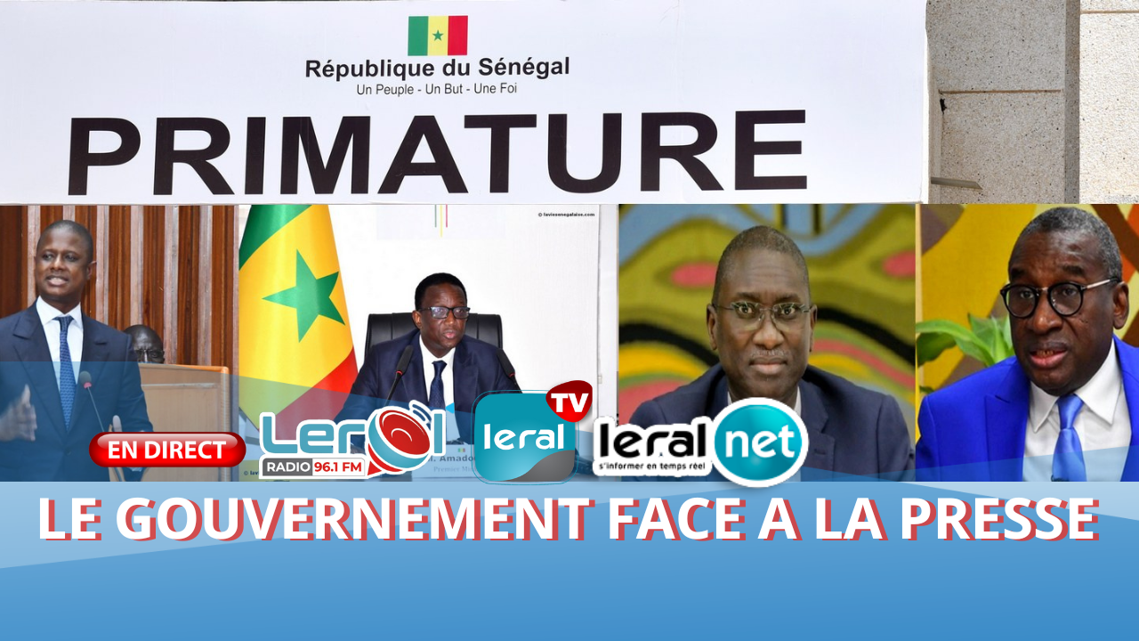 DIRECT - PRIMATURE: "RENCONTRE GOUVERNEMENT-PRESSE" SUR LERAL TV, LERAL ...