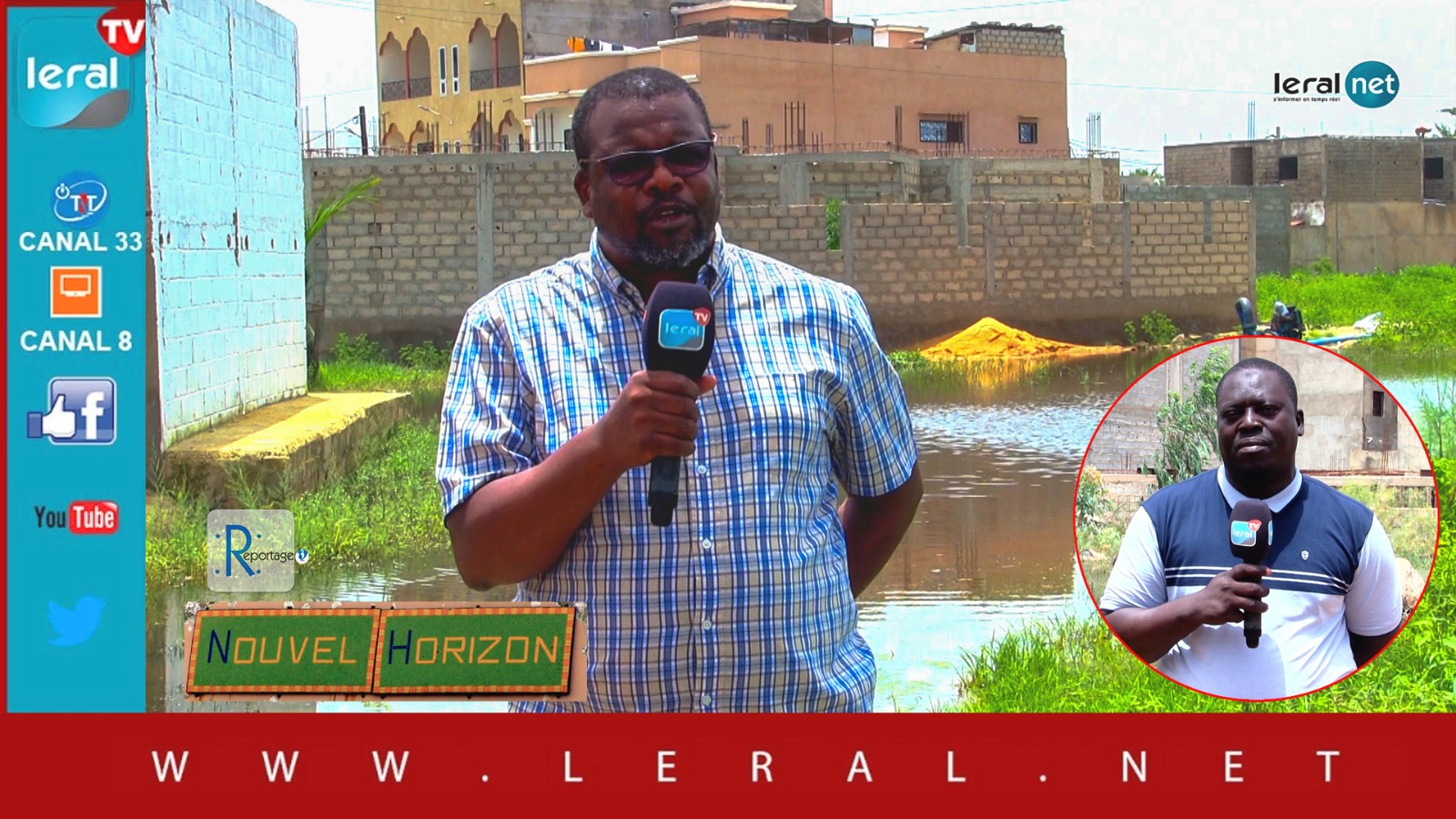 Routes impraticables, maisons submergées: La Cité Nouvel Horizon en ...