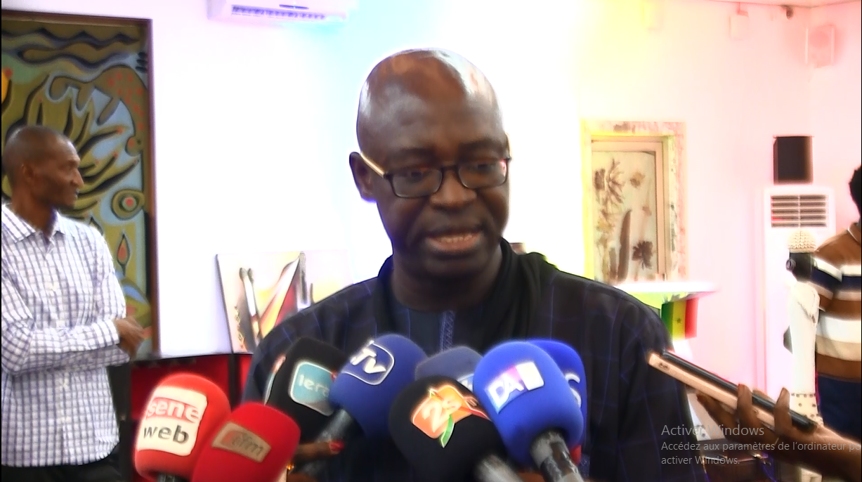 Exposition au Palais : Pr. Massamba Guèye a partagé sa vision profonde ...