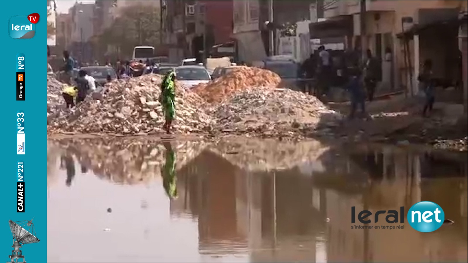 Médina Fass Mbao / Diamaguène Sicap Mbao : Les habitants lancent un cri d'alarme pour la route ...