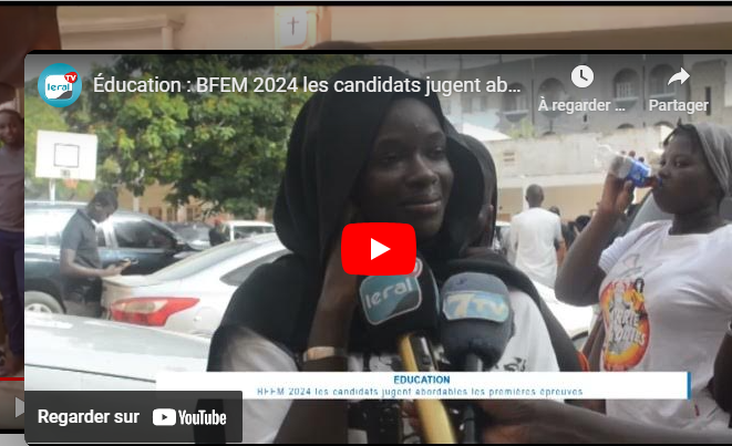 BFEM 2024 : Des candidats jugent abordables les premières épreuves