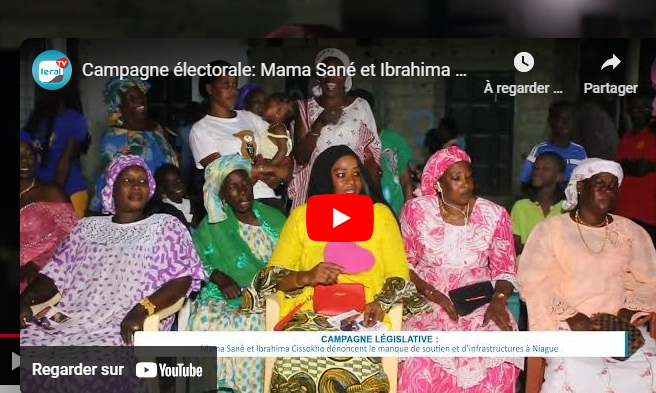 Campagne électorale : Mama Sané et Ibrahima Cissokho dénoncent le ...