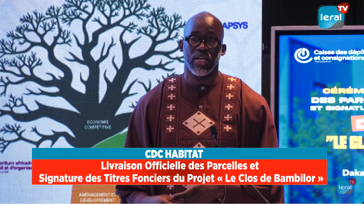 Direct sur LERAL TV : Livraison officielle des parcelles viabilisées et ...