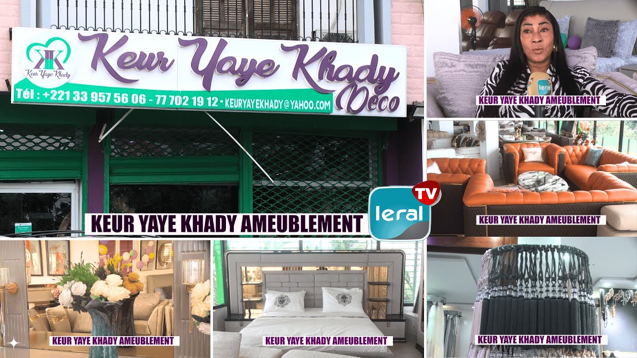 Ouverture officielle du nouveau Showroom Keur Yaye Khady: Le royaume du ...